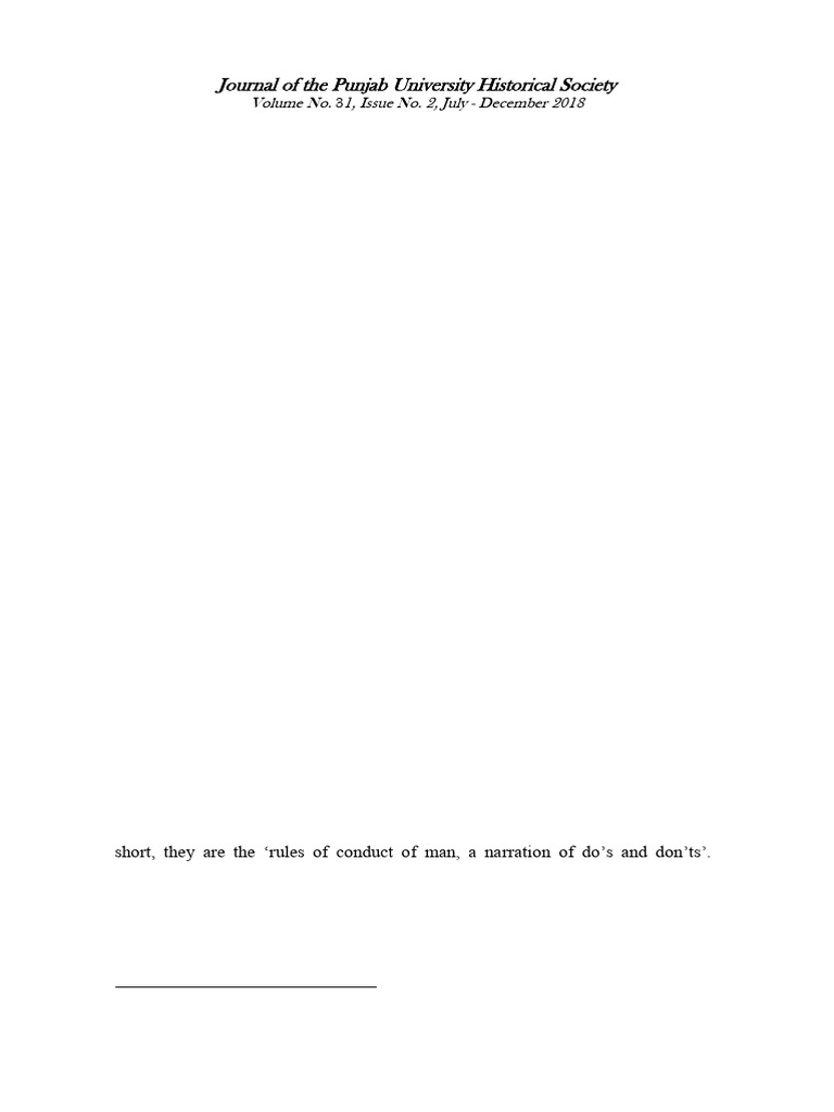 Historical Overview of Torture and Inhuman Punishments in The Indian ...