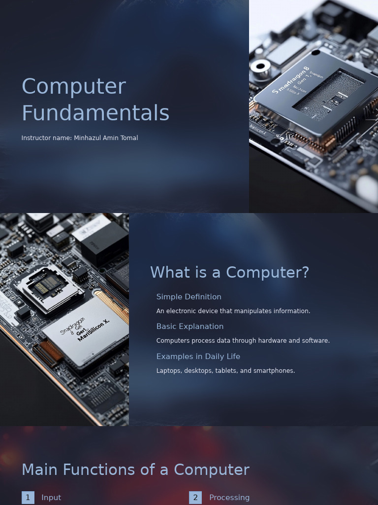 Computer Fundamentals | PDF | Random Access Memory | Computer Hardware