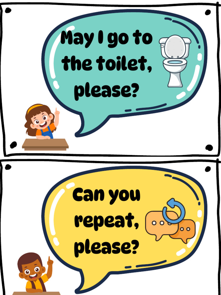 May I Go To The Toilet, Please (A4 (Horizontal) ) | PDF