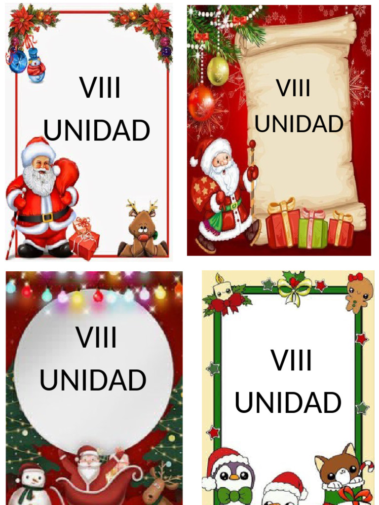 Modelo de Separadores Navideños | PDF