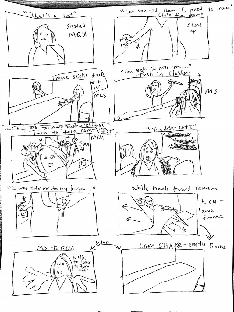 Thats A Cut New Storyboard | PDF