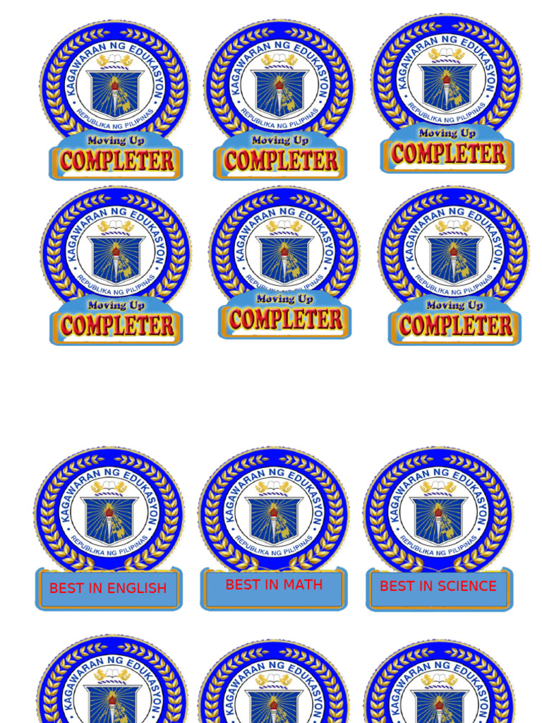 Best in Subjects Ribbon | PDF