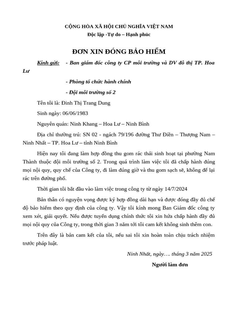 Don Xin Dong Bao Hiem | PDF