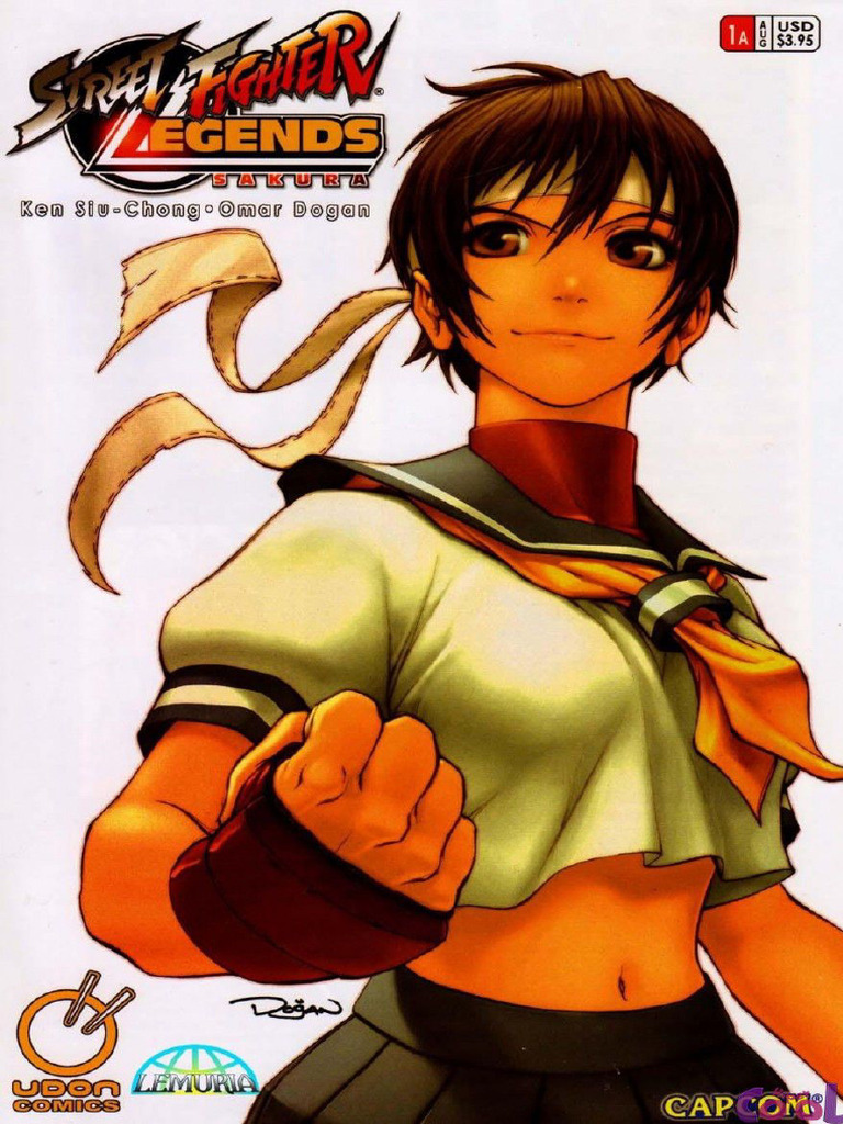 Street Fighter Sakura 1 de 4 | PDF