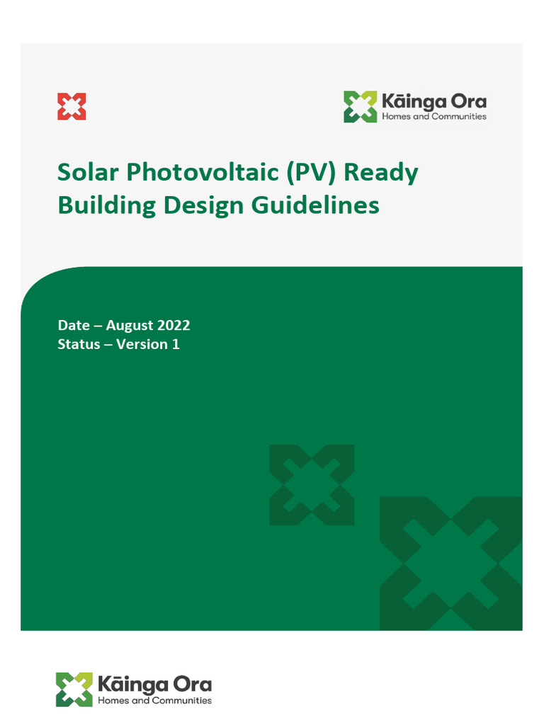 Solar-Photovoltaic-Building-Design-Guidelines | PDF | Photovoltaic System | Photovoltaics