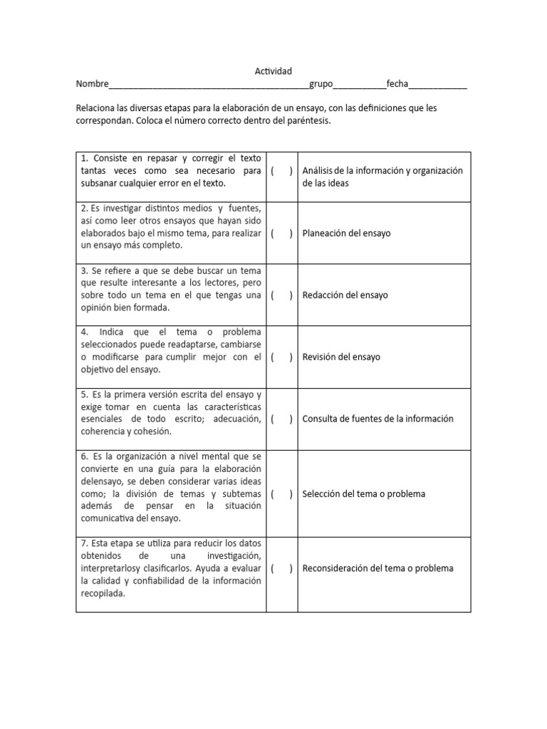 Progresion 6 - Actividad | PDF