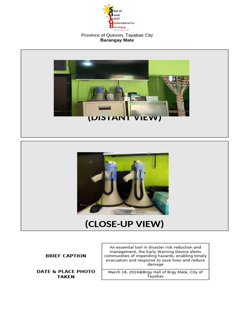 SGLGB-EWS-D - Photo Documentation | PDF