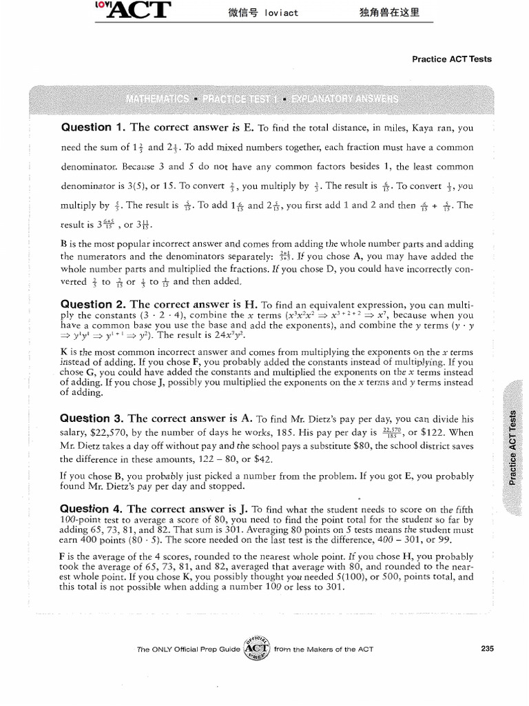 Practice Test 1-ANS EXP | PDF