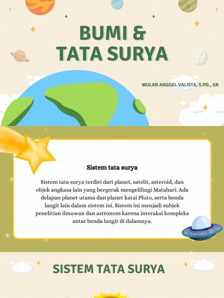 t3.1 - PPT Bumi Dan Tata Surya - PDF | PDF