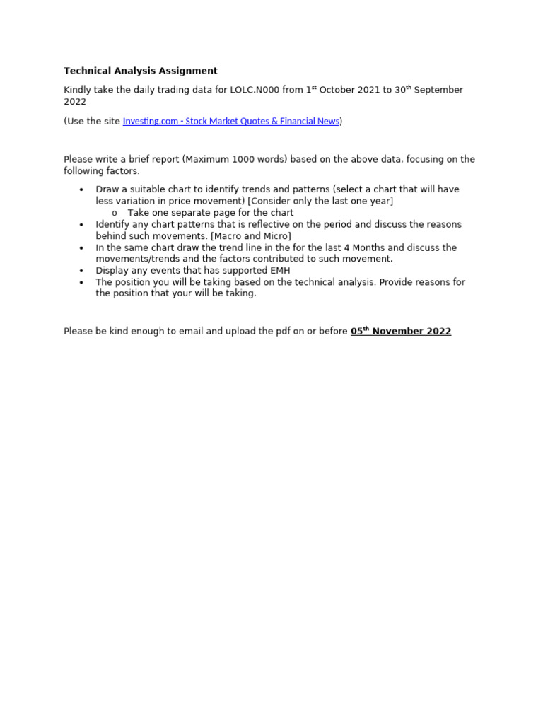 IPM Assignment 1.0 - Individual | PDF