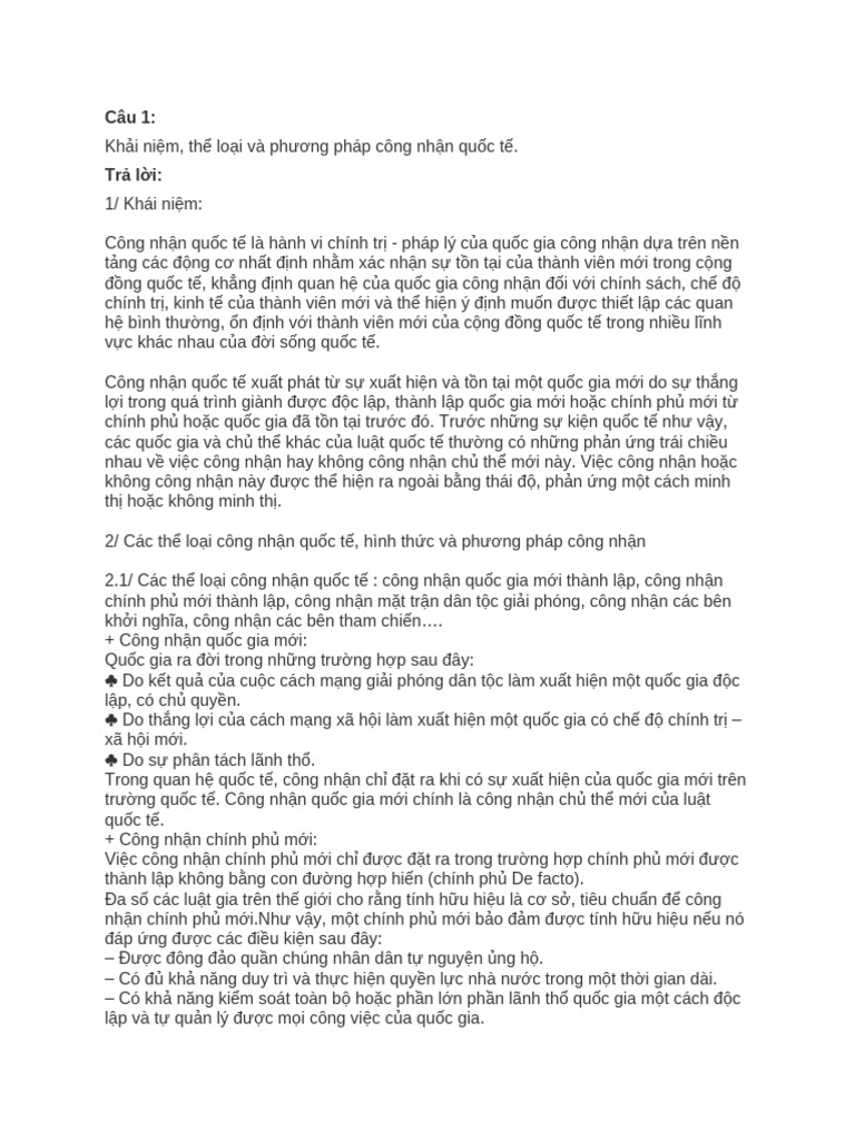 Nguyen Duc Tam - Cong Phap Quoc Te - HK4 | PDF