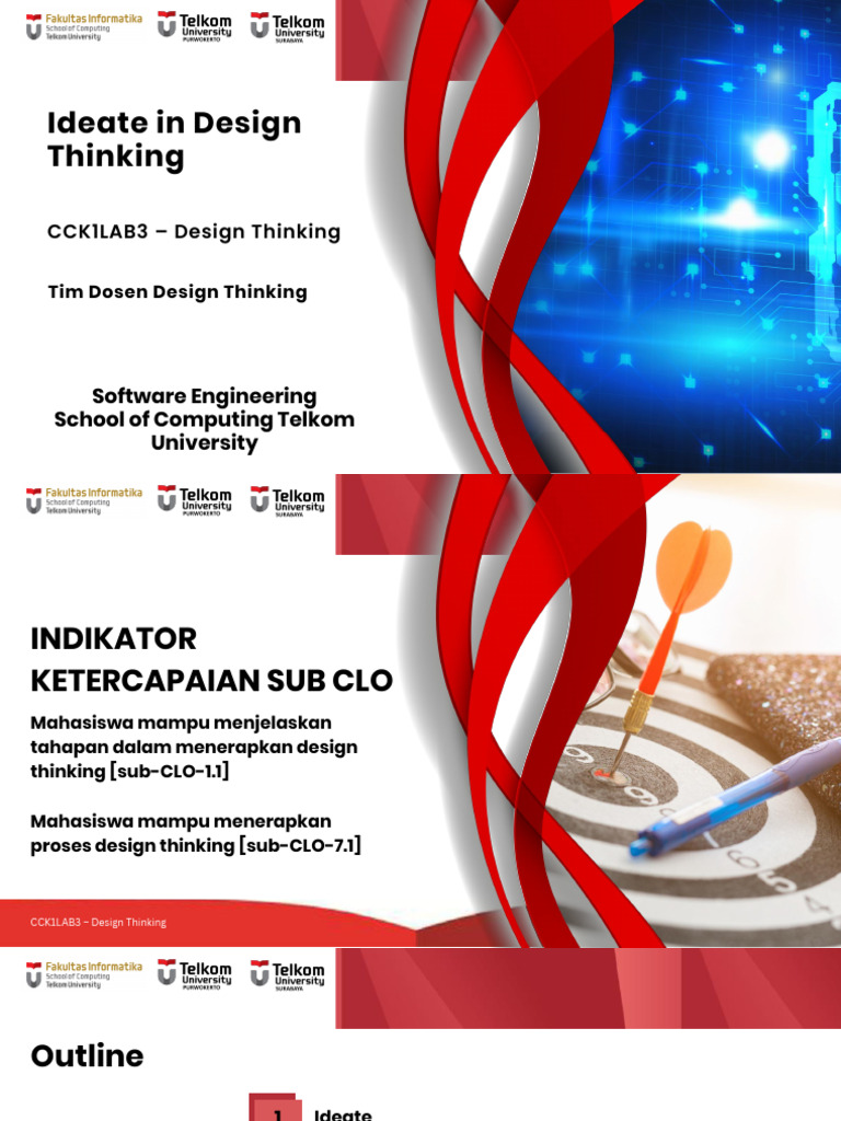 W05 - Ideate in Design Thinking-SCD | PDF | Design Thinking | Brainstorming