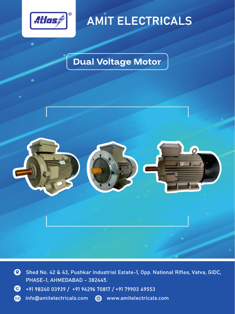 Dual Voltage Motor | PDF