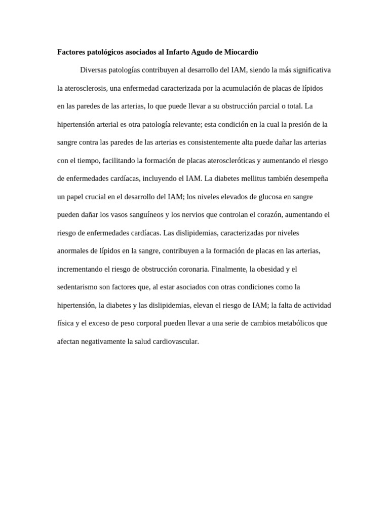 Factores Patologicos APA | PDF