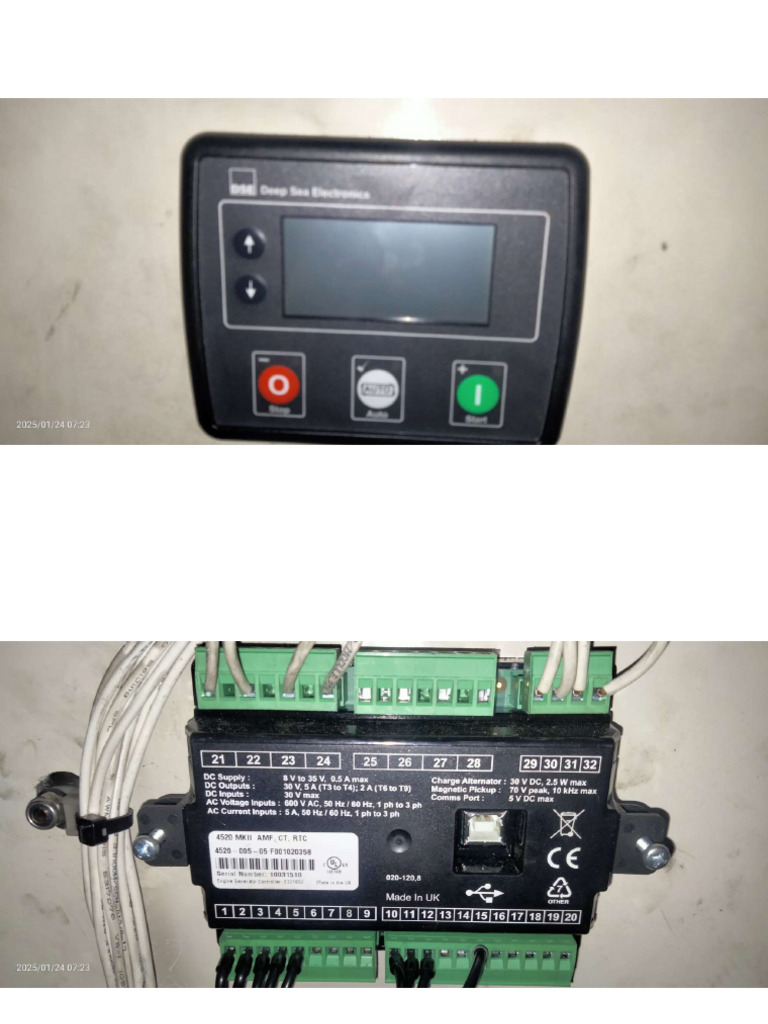 Module Controller DSE 4520 MK | PDF