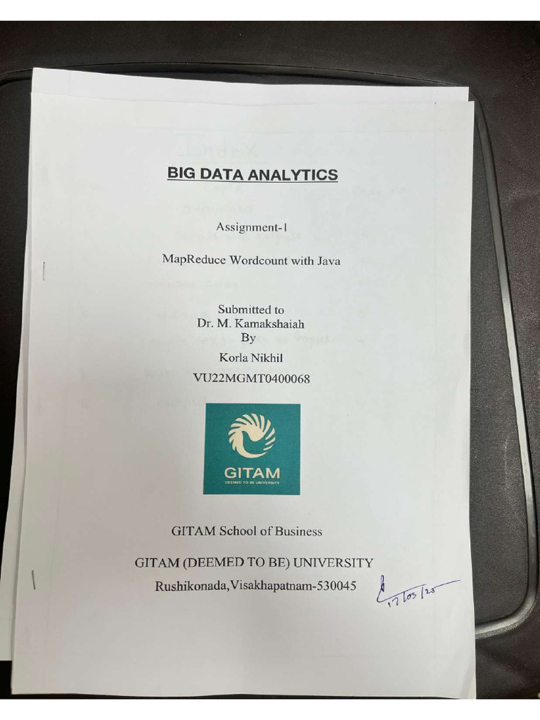 BigData Asmt-1 | PDF