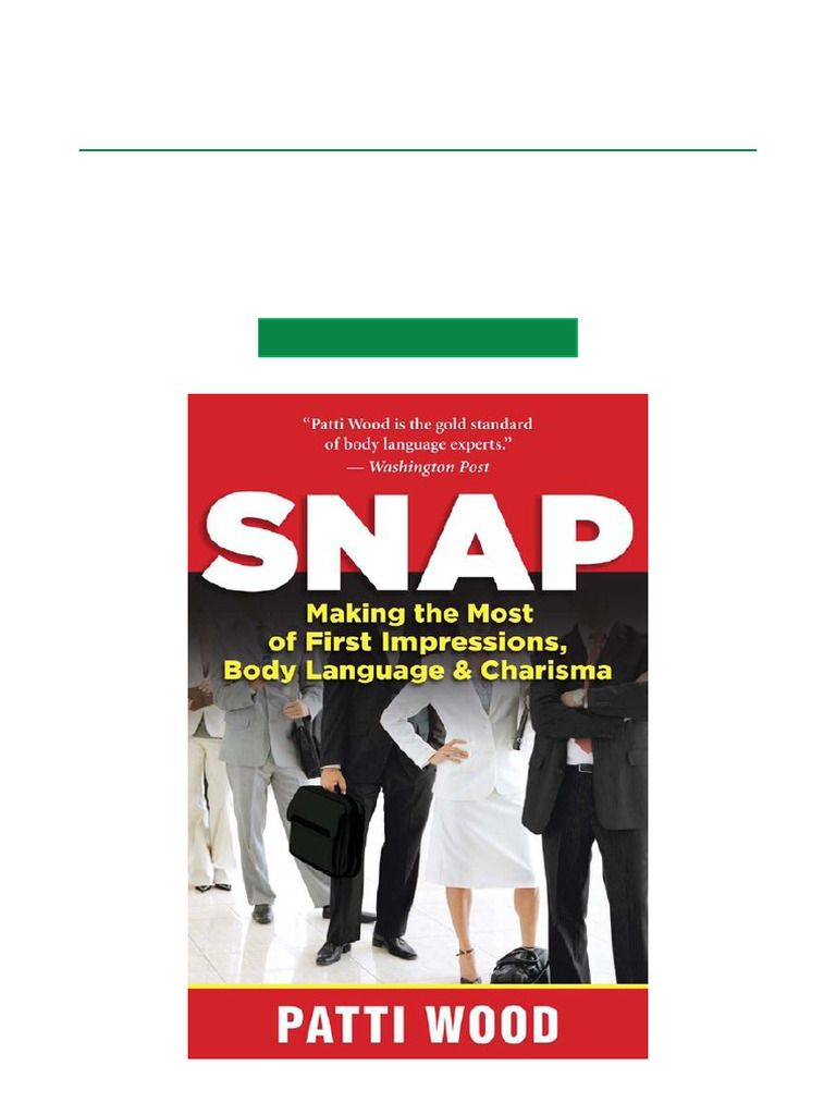 Master First Impressions & Body Language | PDF | Nonverbal ...