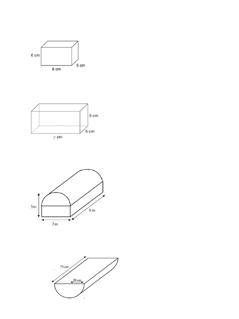 Mensuration - Practice Questions | PDF