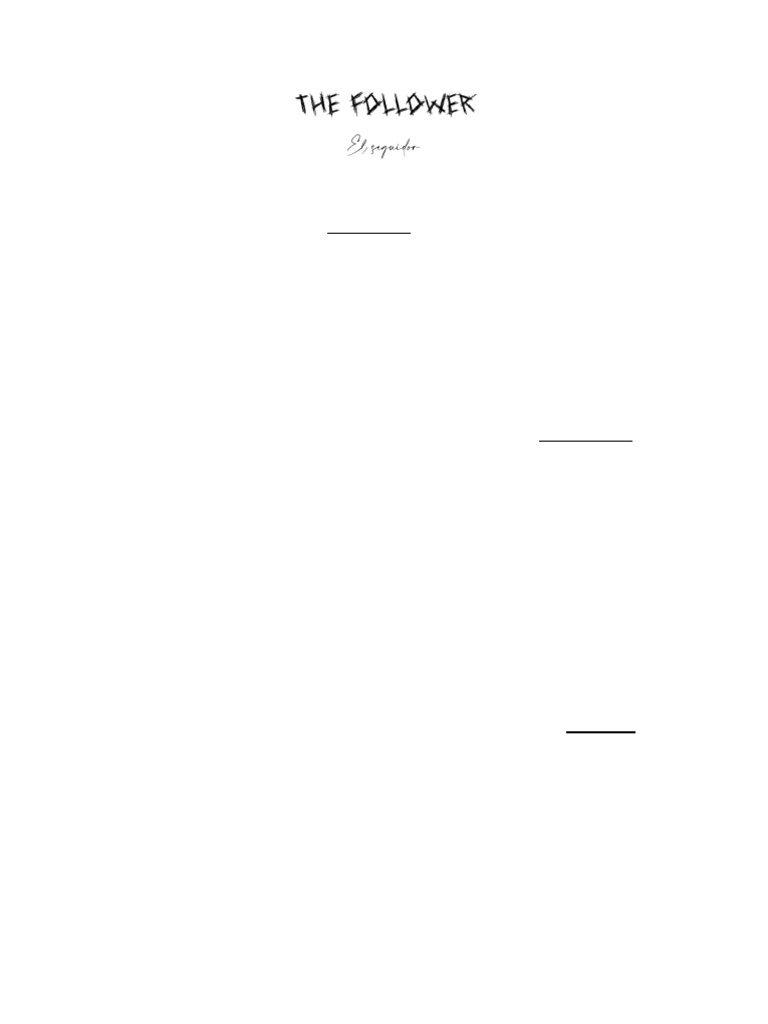 The Follower | PDF
