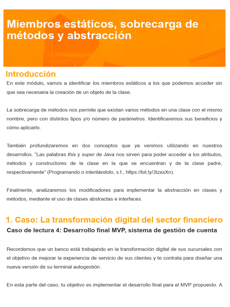 M3L4 | PDF | Objeto (informática) | Herencia (Programación Orientada a ...