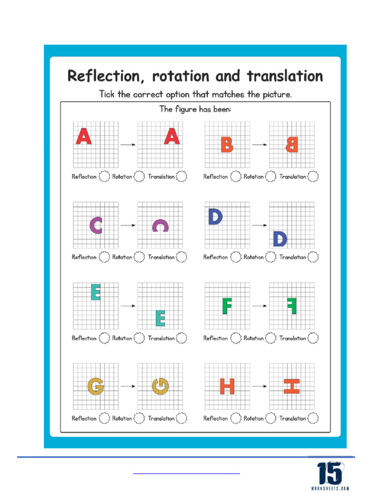 Transformation Lesson WS3 | PDF