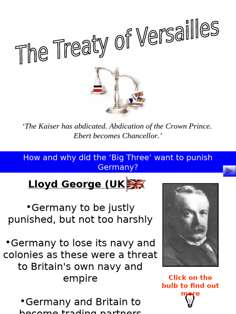 Treaty of Versailles | PDF | German Empire | Weimar Republic