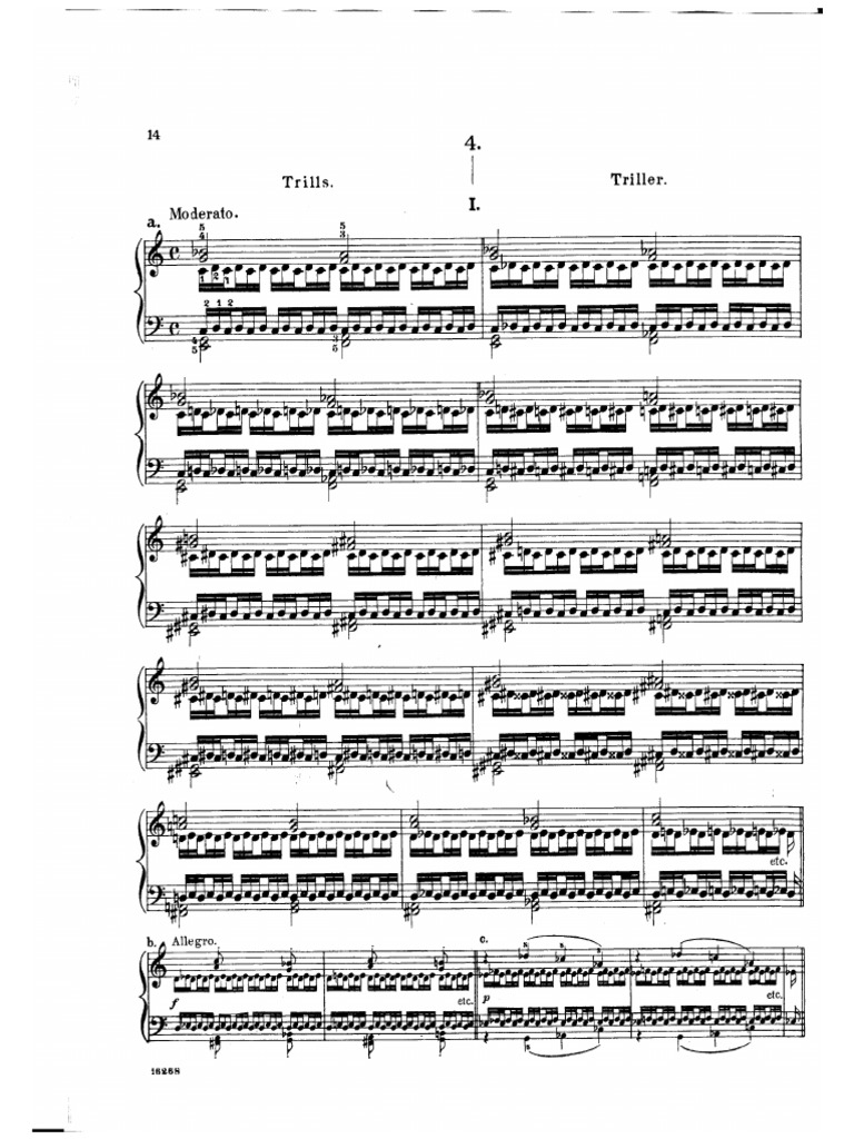 Joseffy Triller Piano | PDF