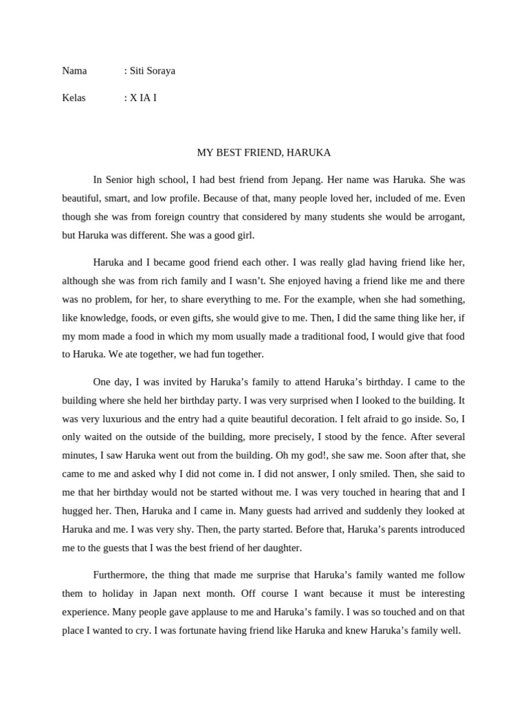 My Best Friend Haruka | PDF