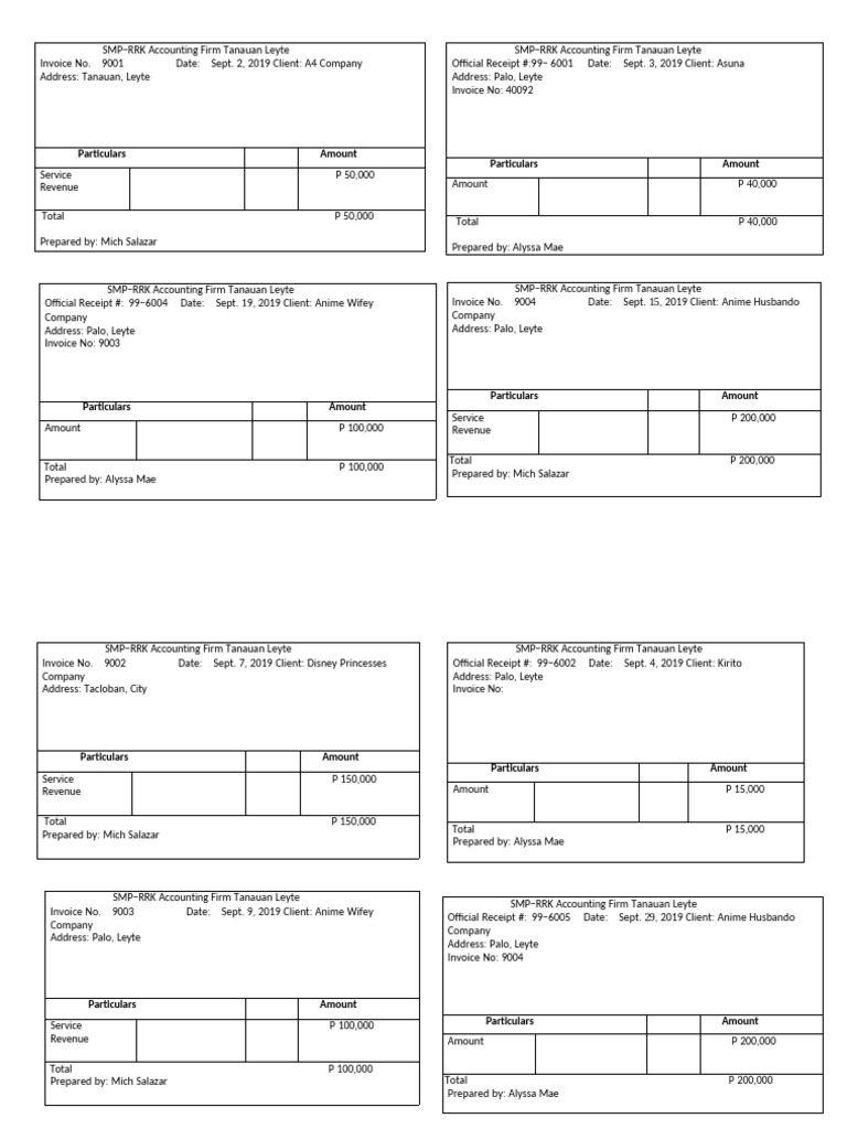 (Edited) Source Documents - SMP-RRK | PDF | Receipt | Voucher