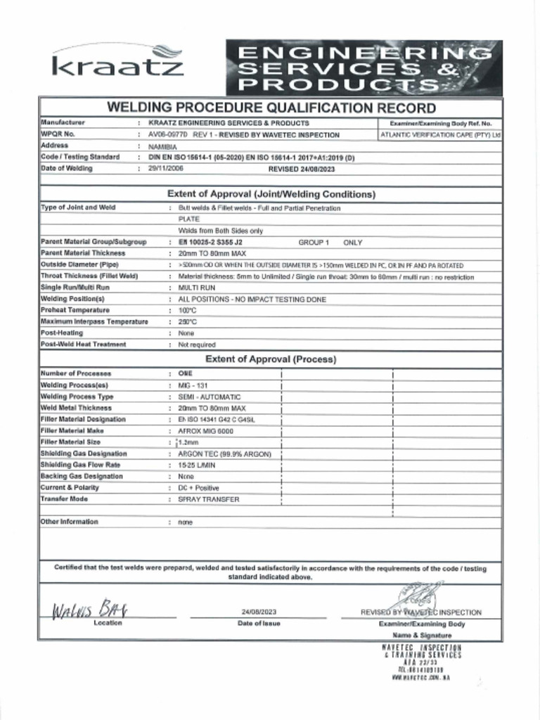 Wps WPQR Av06-0977d | PDF