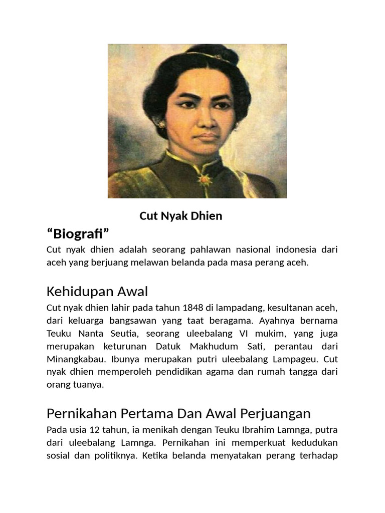 Cut Nyak Dhien | PDF