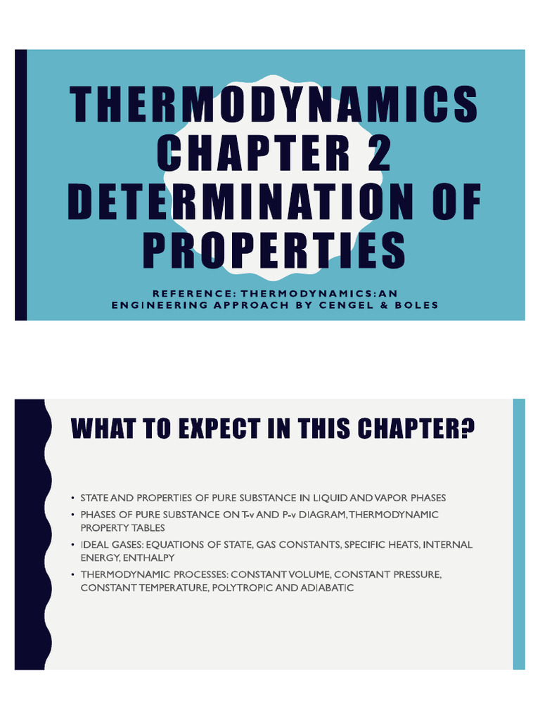 THERMODYNAMICS CHAPTER 2 (COMPRESSED NOTES) | PDF