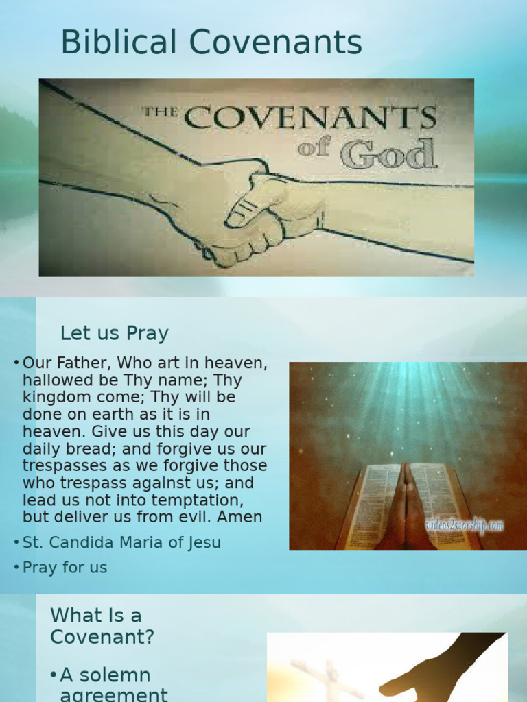 God's Covenant With His Chosen People Covenant | PDF | Covenant ...