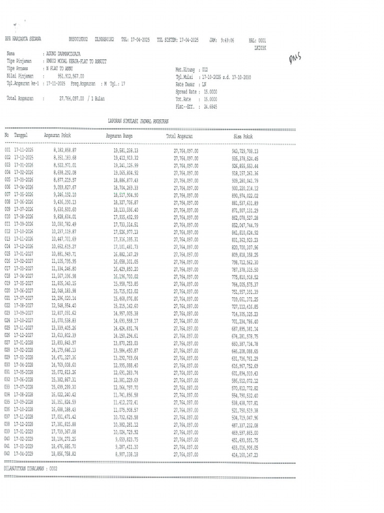 Installment DMS | PDF