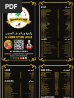 Lakkis Farm Menu and Prices PDF | PDF | Lamb And Mutton | Meat