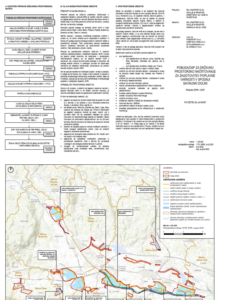 Poplavna Varnost Savinjska Dolina Povzetek | PDF