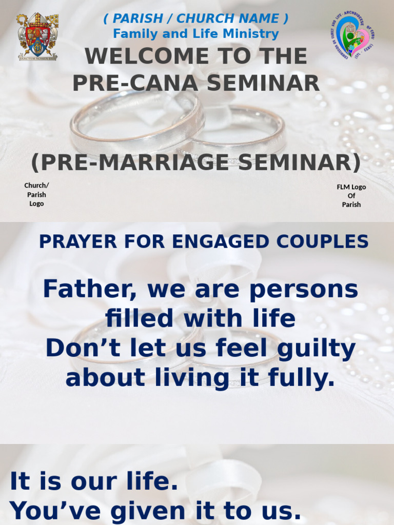 Pre-Cana (For CANA 101) Ver.2 English | PDF | Sacraments