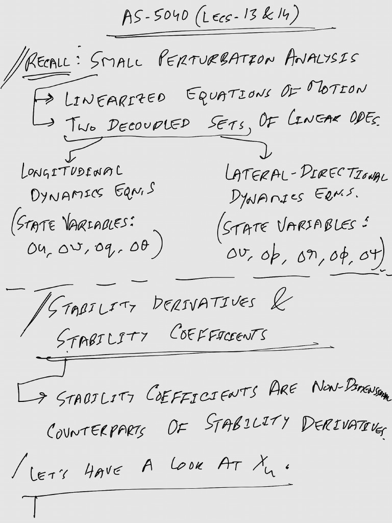 AS5040_Stability Derivative_Coefficient | PDF