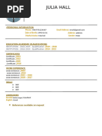 Personal Dossier Template | PDF
