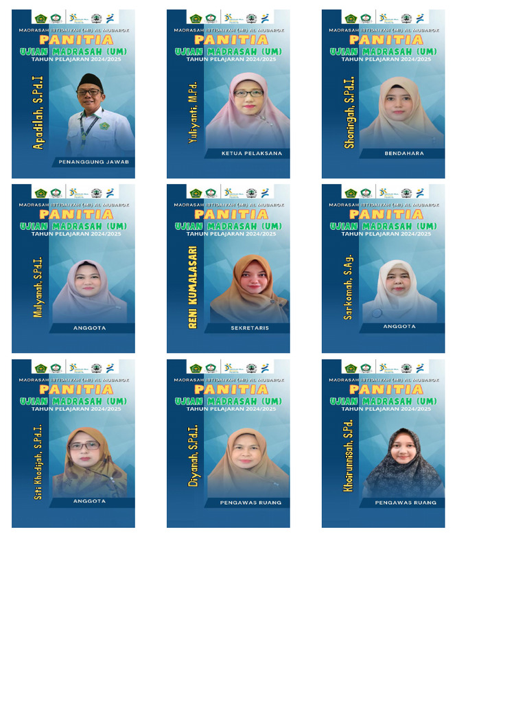 Id Card Panitia | PDF