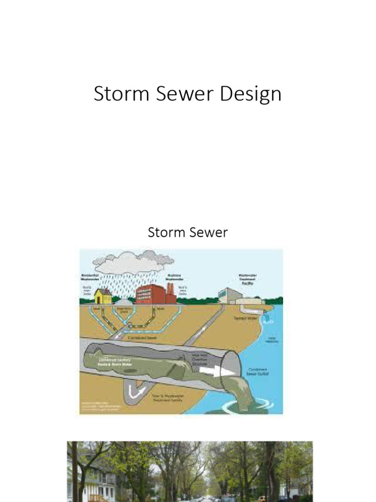 CE 333 Storm Sewer Design-1 | PDF | Surface Runoff | Stormwater