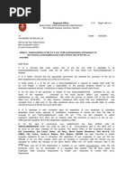 ESI Reply Letter | PDF