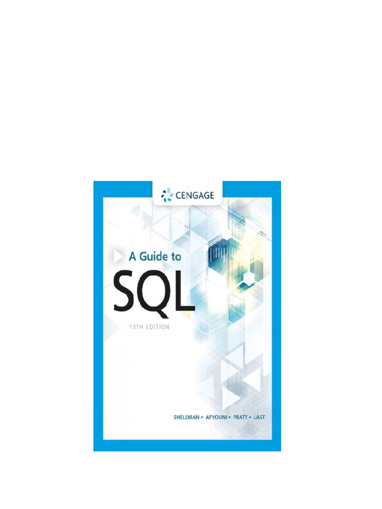 A Guide To SQL 10Th Edition Mark Shellman - Ebook PDF Download | PDF ...