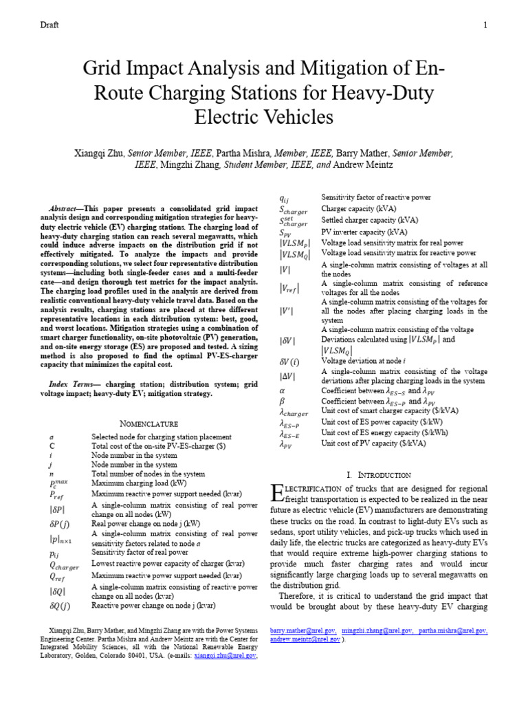 Grid Impact Analysis and Mitigation | PDF | Electrical Grid | Battery ...