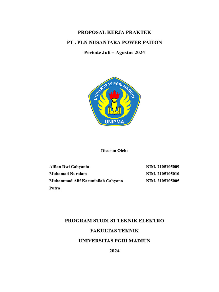 2 Proposal KP juli to agustus 2024 | PDF