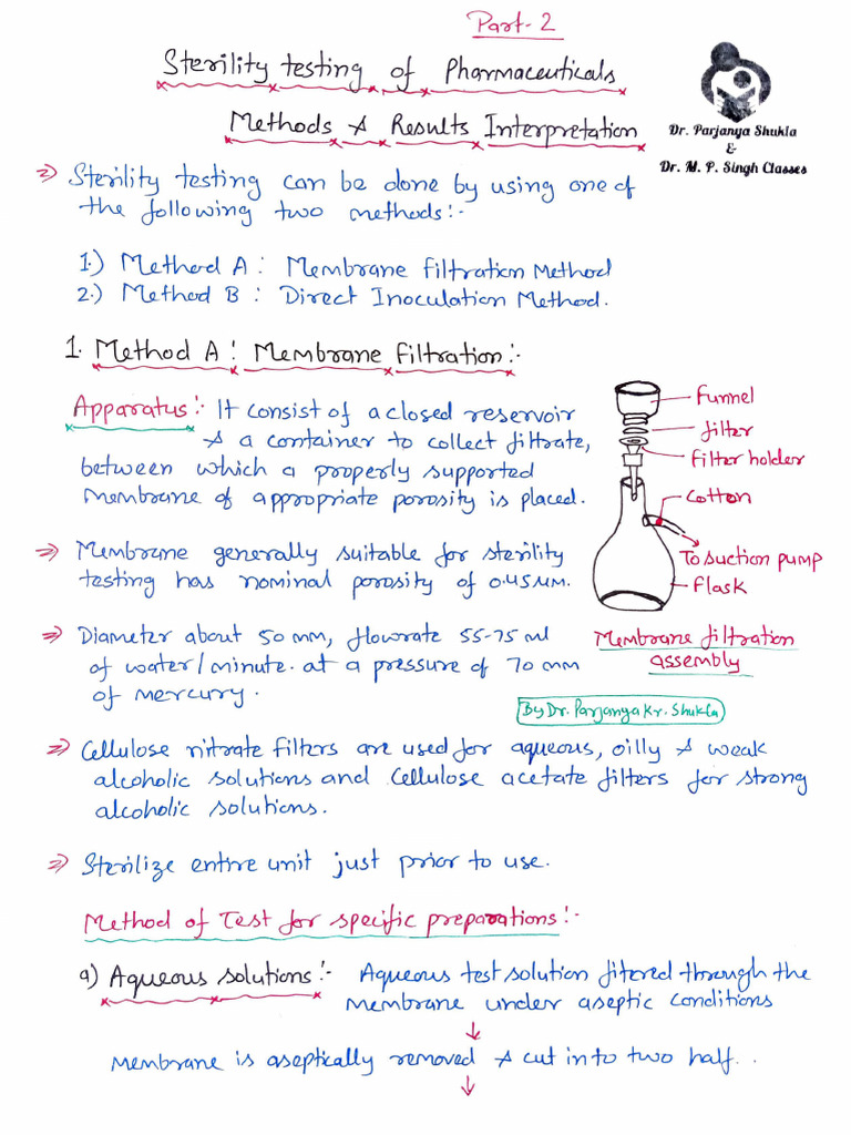 Sterility Testing Methods for Phoma Luhials | PDF