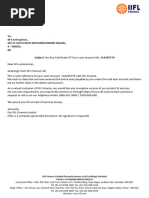 IDFC First Bank No Dues Certificate | PDF