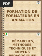 Technique D'animation | PDF | Réflexion | Pédagogie