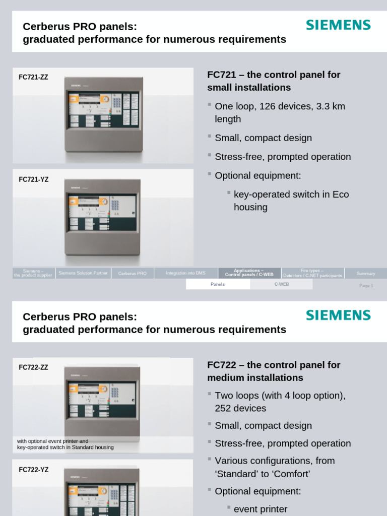 039 CerberusPRO MP1 Sales Presentation EC En-2 | PDF | Sensor | Smoke
