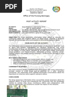 Badac Post Activity Report | PDF